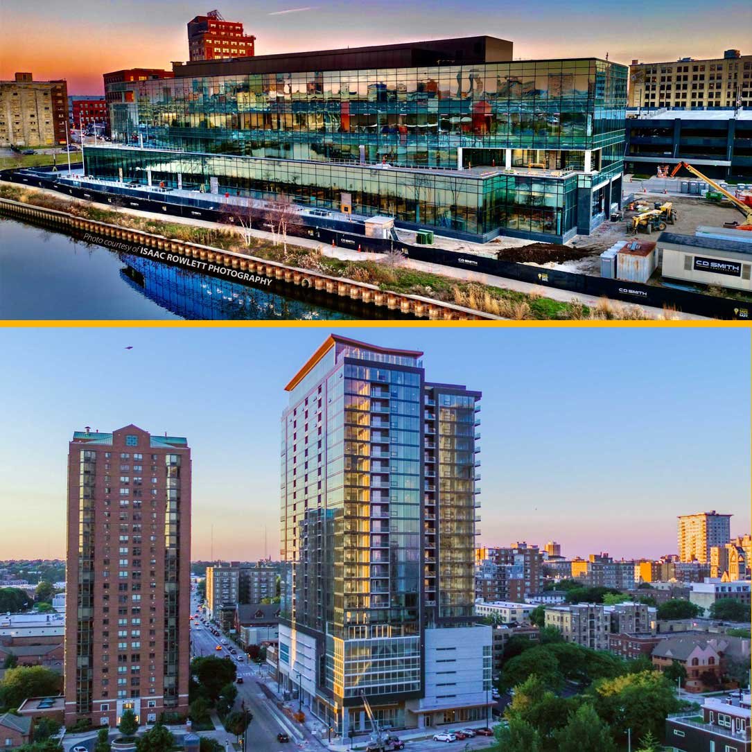 Corporate construction project: Rite-Hite Headquarters in Milwaukee WI