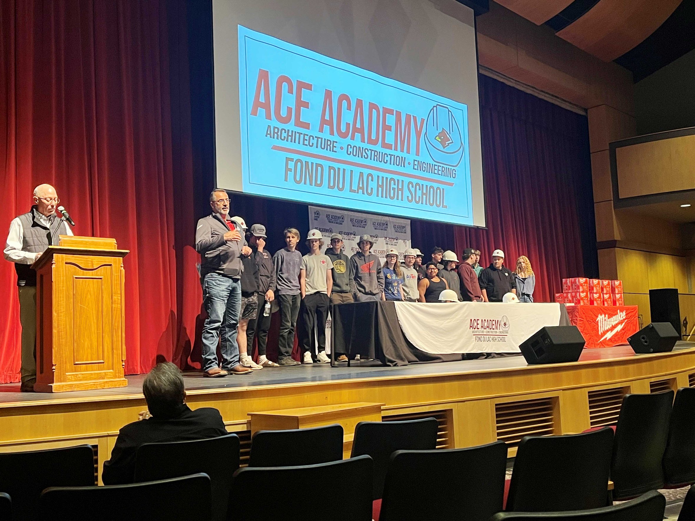 Building Futures: 2024 ACE Academy Apprentice Signing + Grant Support