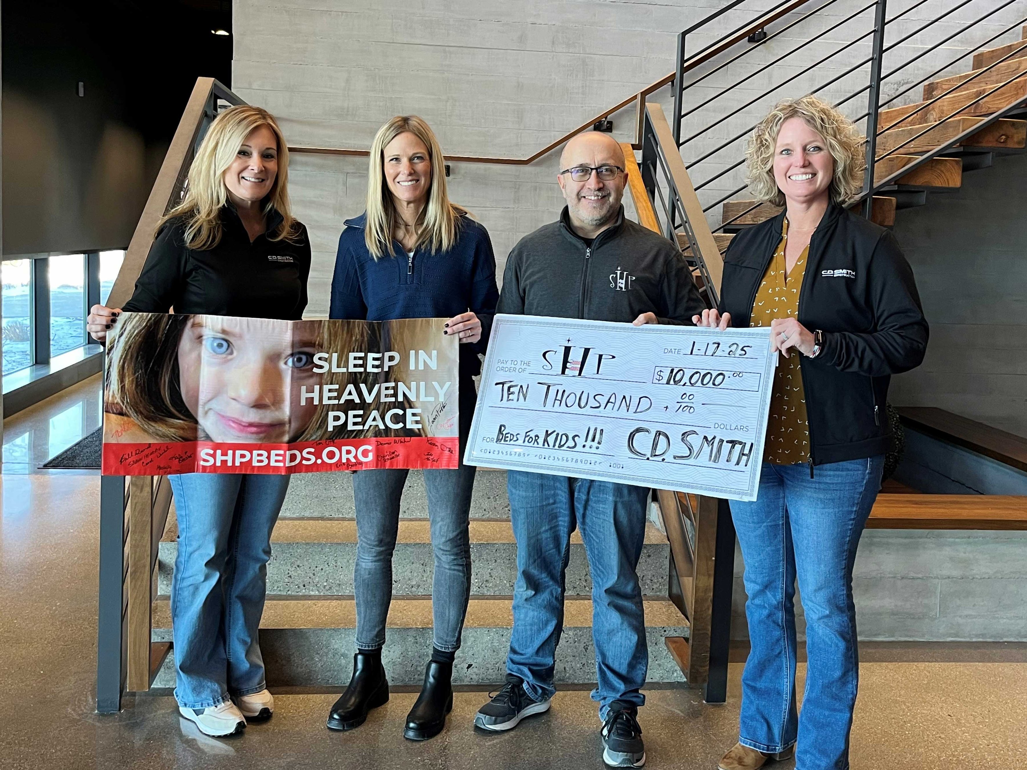 2025 Bed Build with Sleep in Heavenly Peace Gets 85 Kids Off the Floor