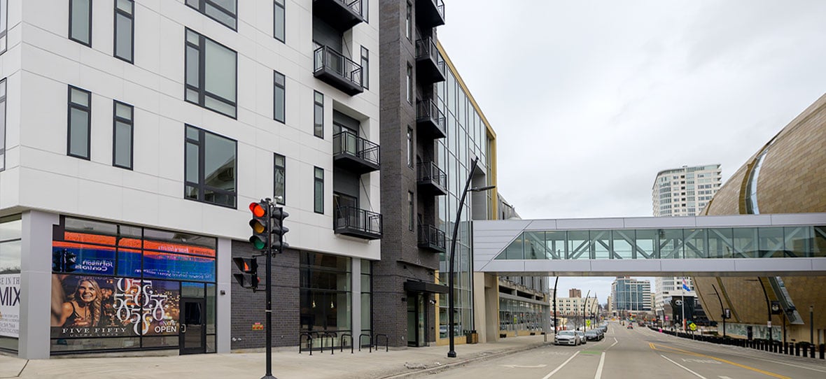 550 Ultra Lofts Luxury Apartments Urban Housing Construction Project
