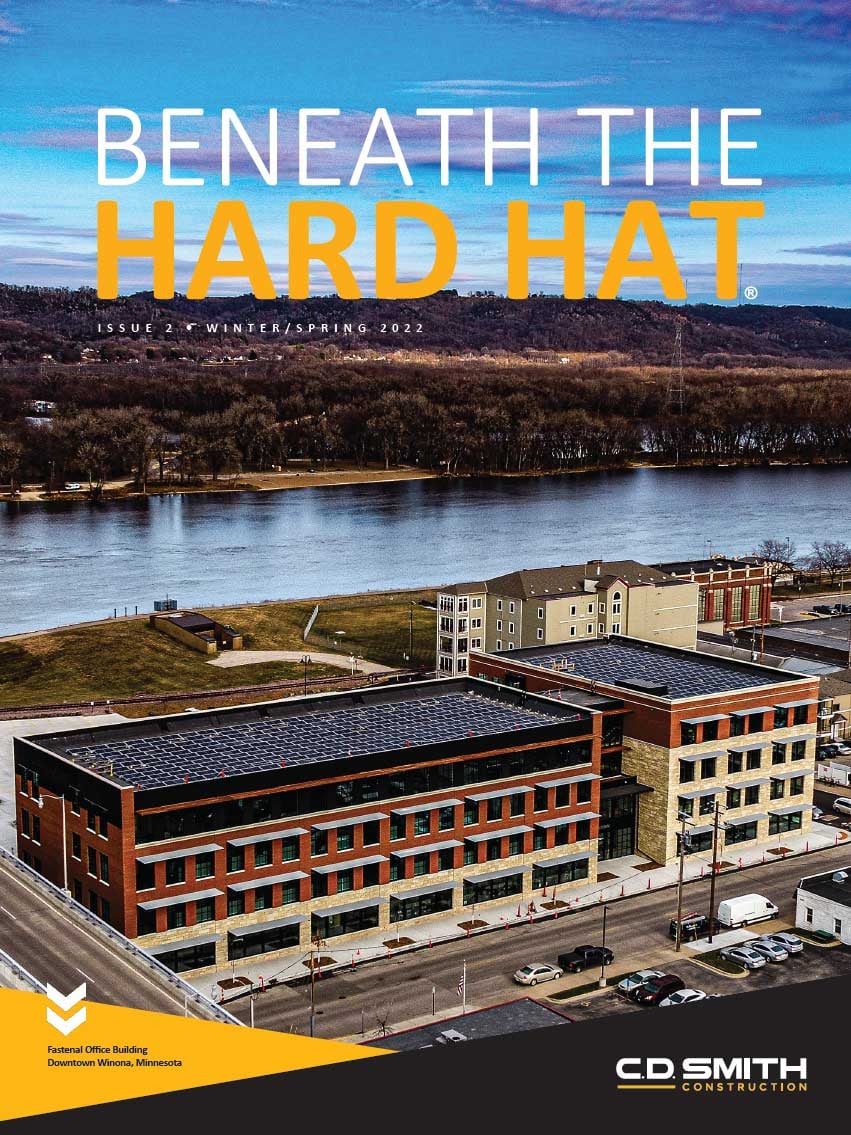 C.D. Smith Construction Beneath the Hard Hat® Magazine publication.