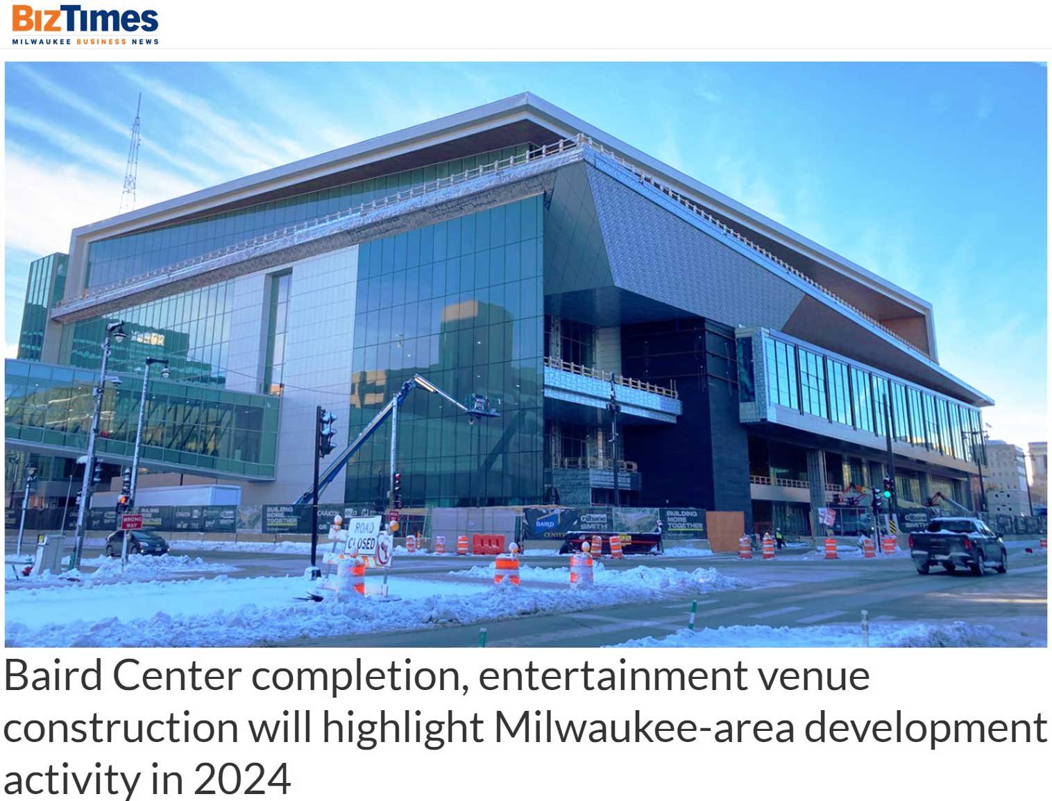 Baird Center Expansion Project - Construction Updates