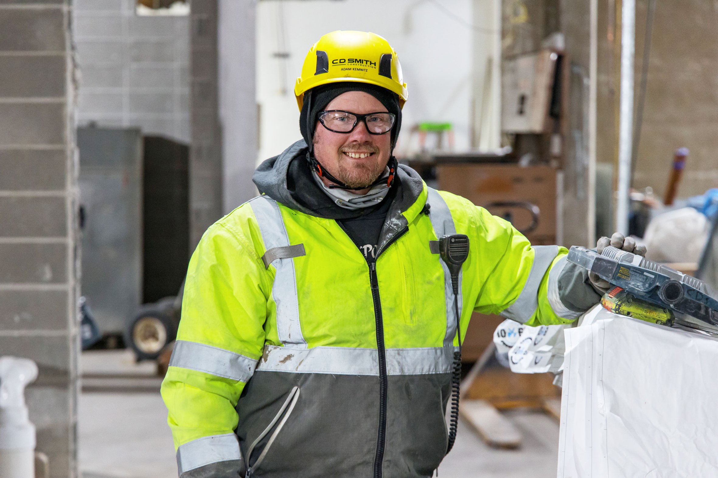 Jobsite Safety Representative Construction Trades Laborer Adam Kemnitz