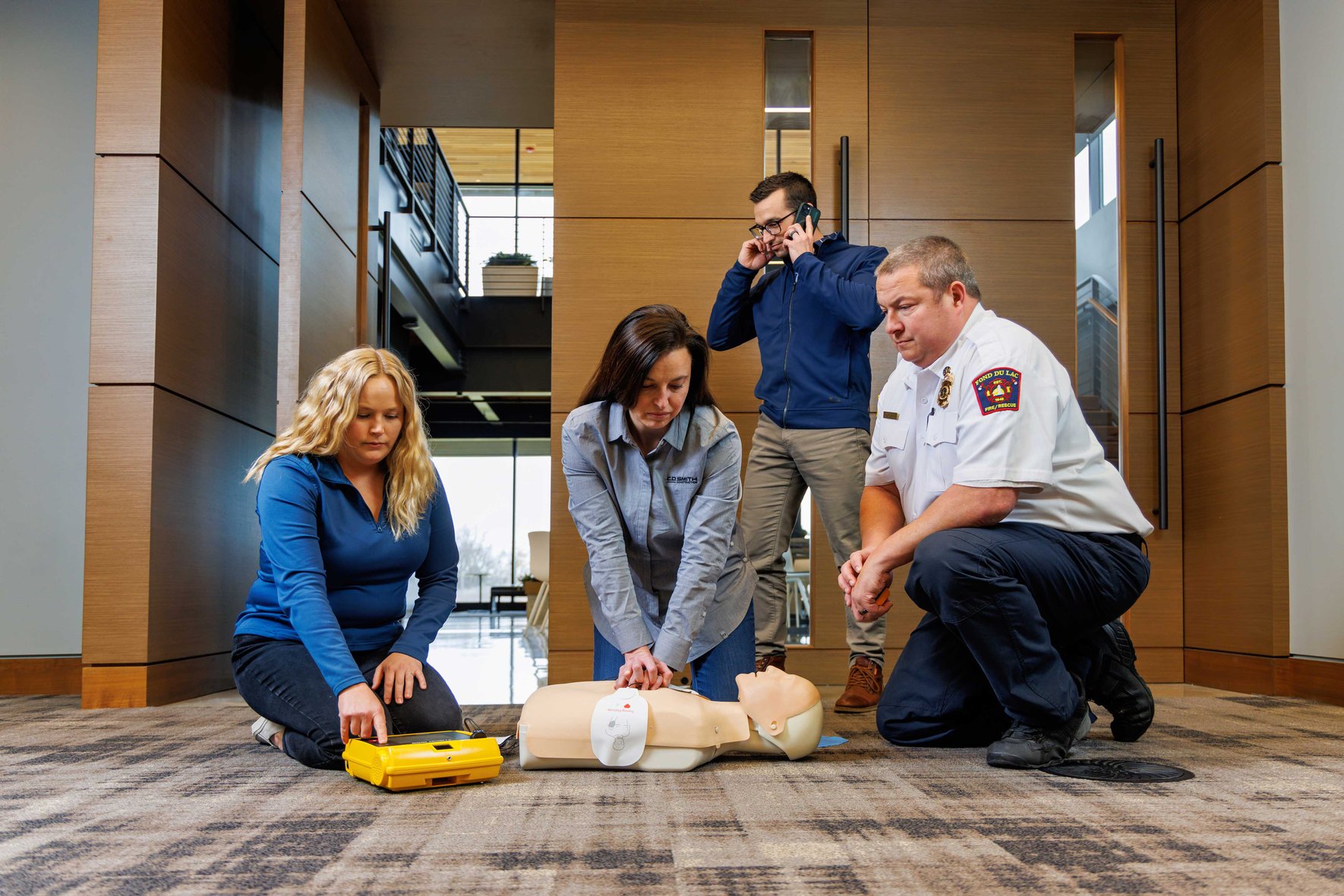 Integrating AEDs into Workplace and Construction Site Safety