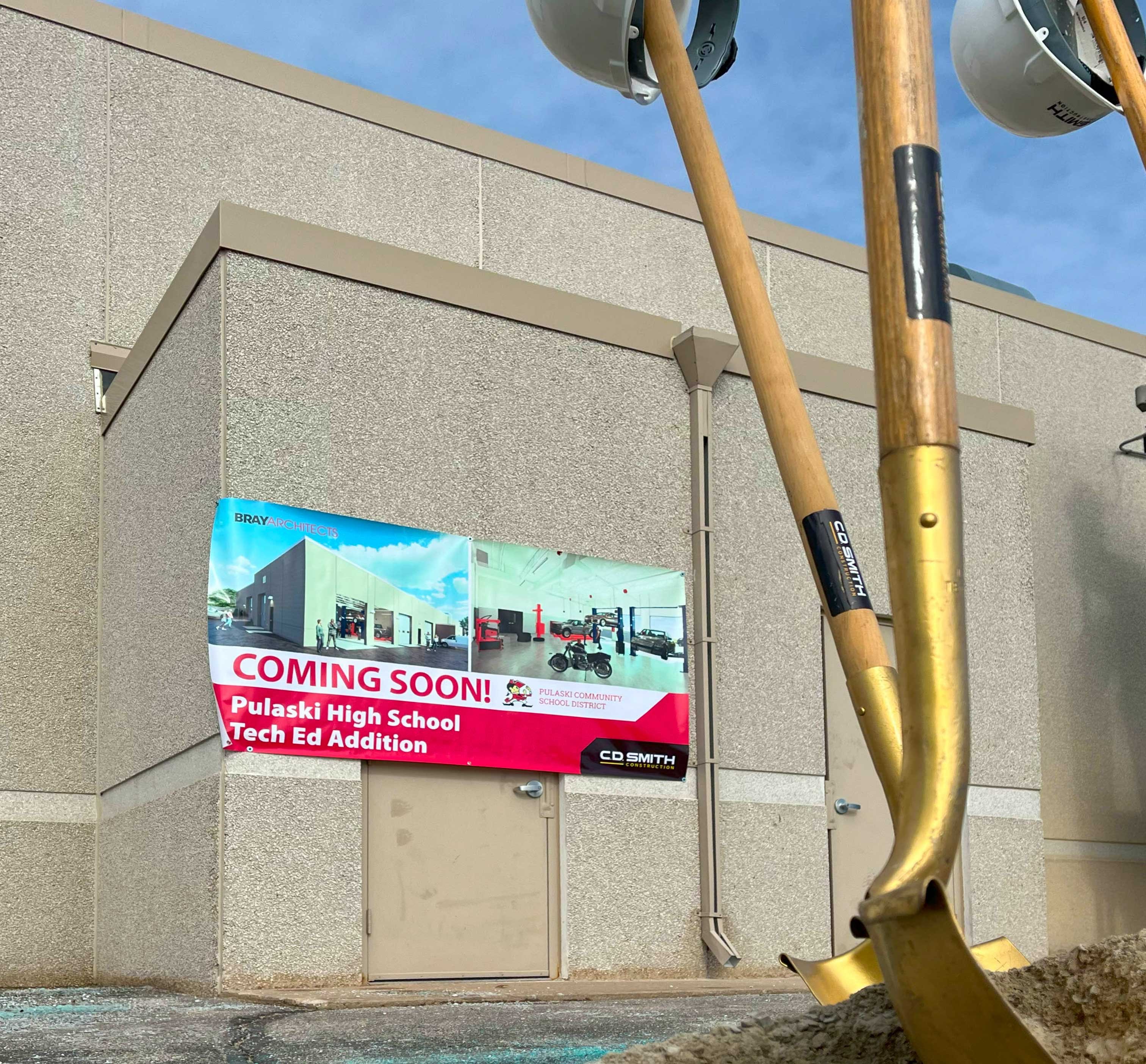 Pulaski High School Tech Ed Addition | Construction Updates