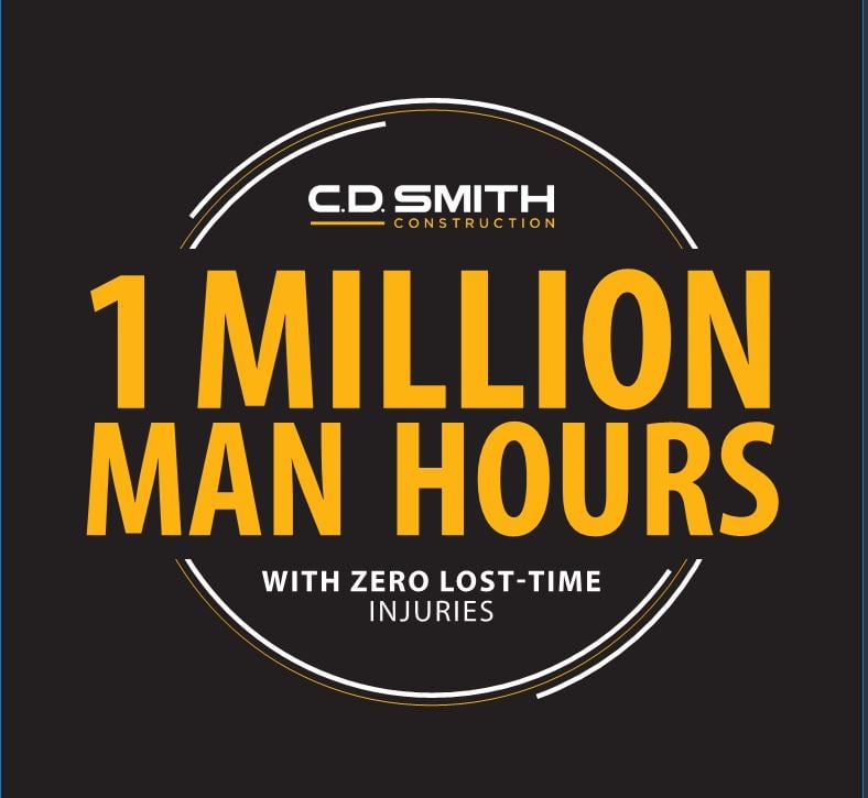 C.D. SMITH ACHIEVES MAJOR SAFETY MILESTONE