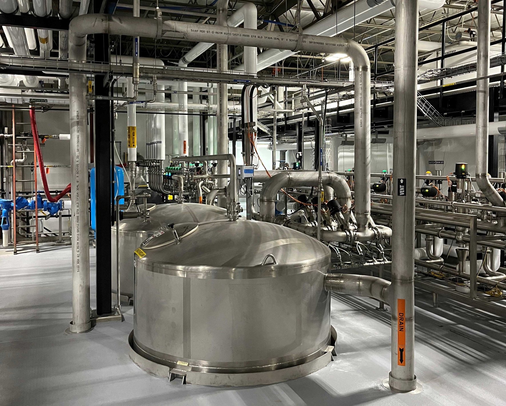 Food + Beverage Facility Construction