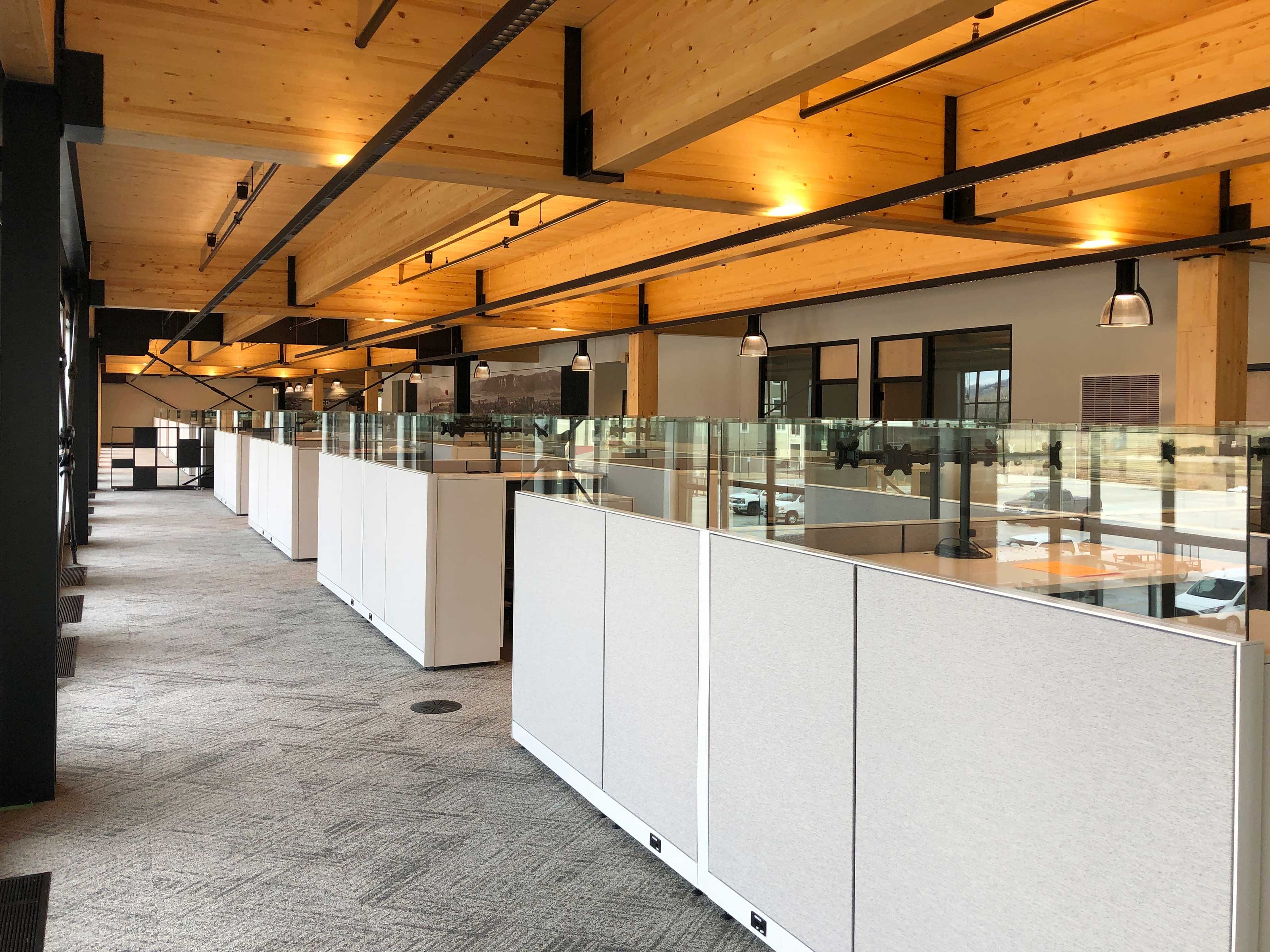 Historic Mass Timber Construction Innovation: Fastenal Office Building