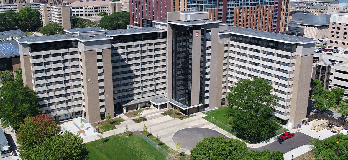 UW-Madison Witte Residence Hall Modern School Construction Project