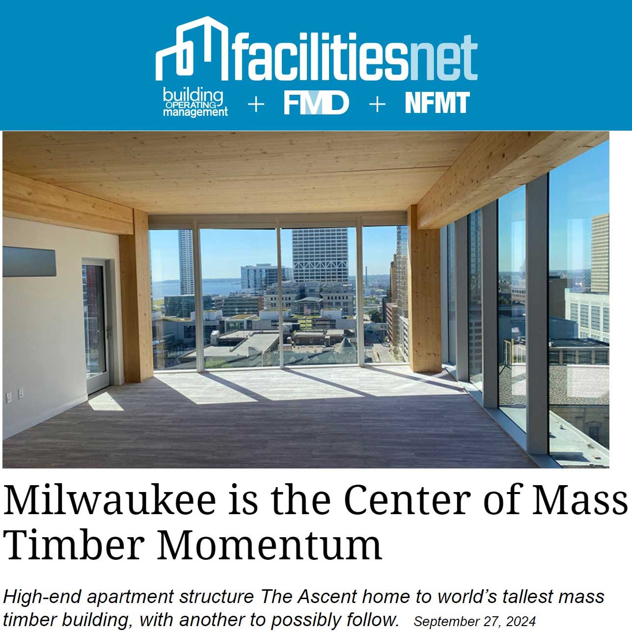 What is mass timber construction & what are the benefits?