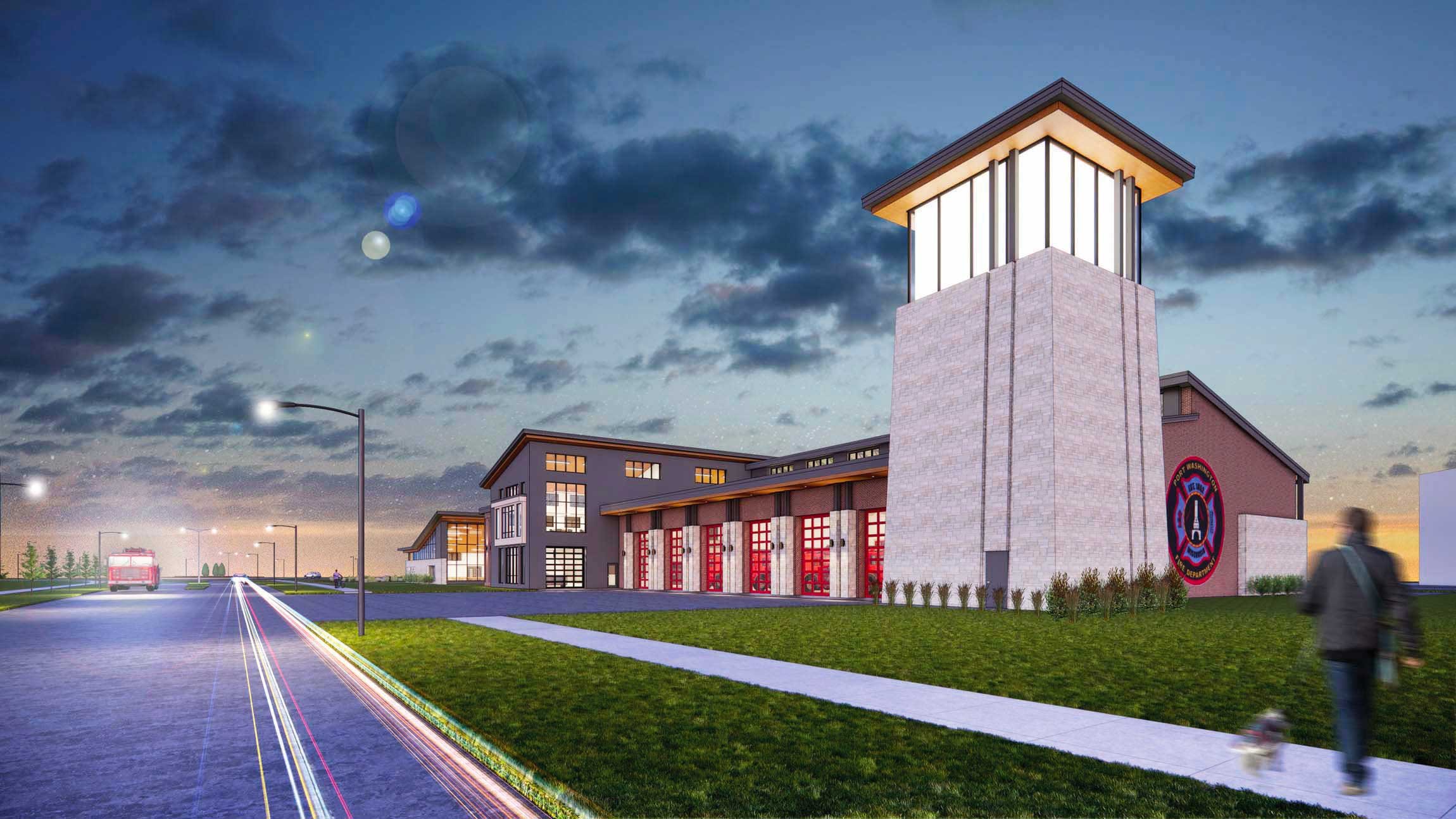 Public Safety Building Construction in Port Washington, Wisconsin
