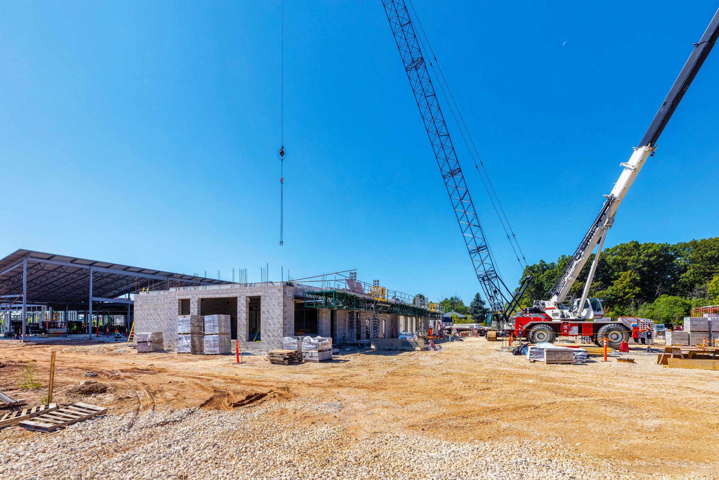 Public Safety Building Construction in Port Washington, Wisconsin