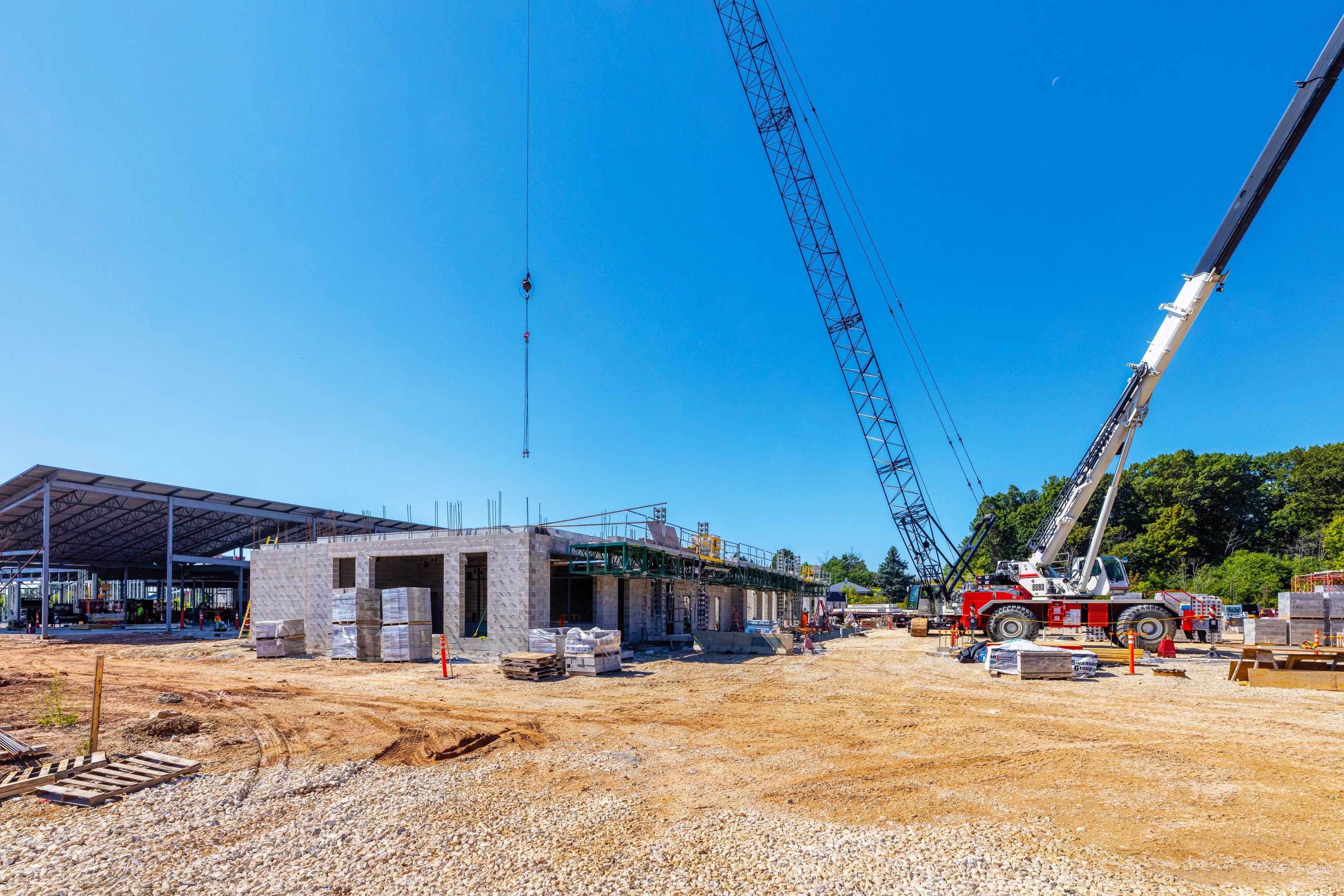 Public Safety Building Construction in Port Washington, Wisconsin