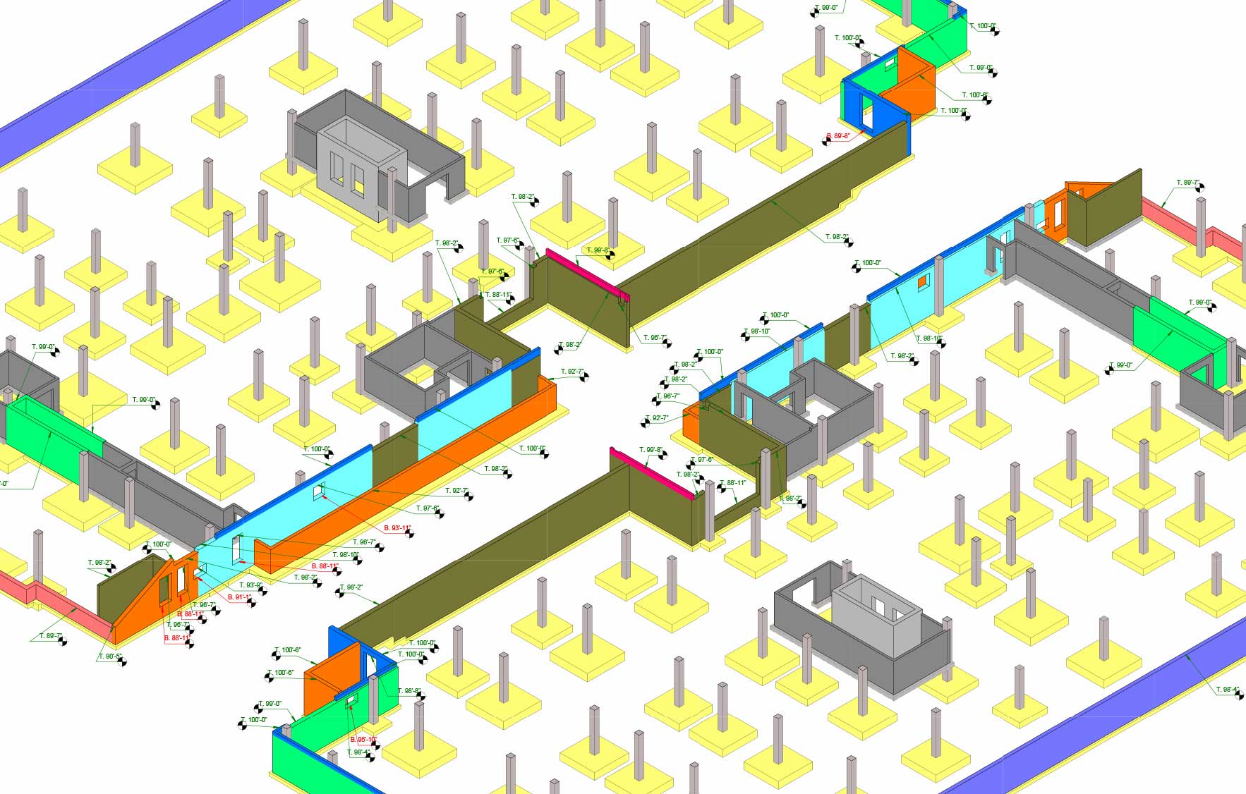 Virtual Design and Construction Field Visual Aids: Self-Perform Trades