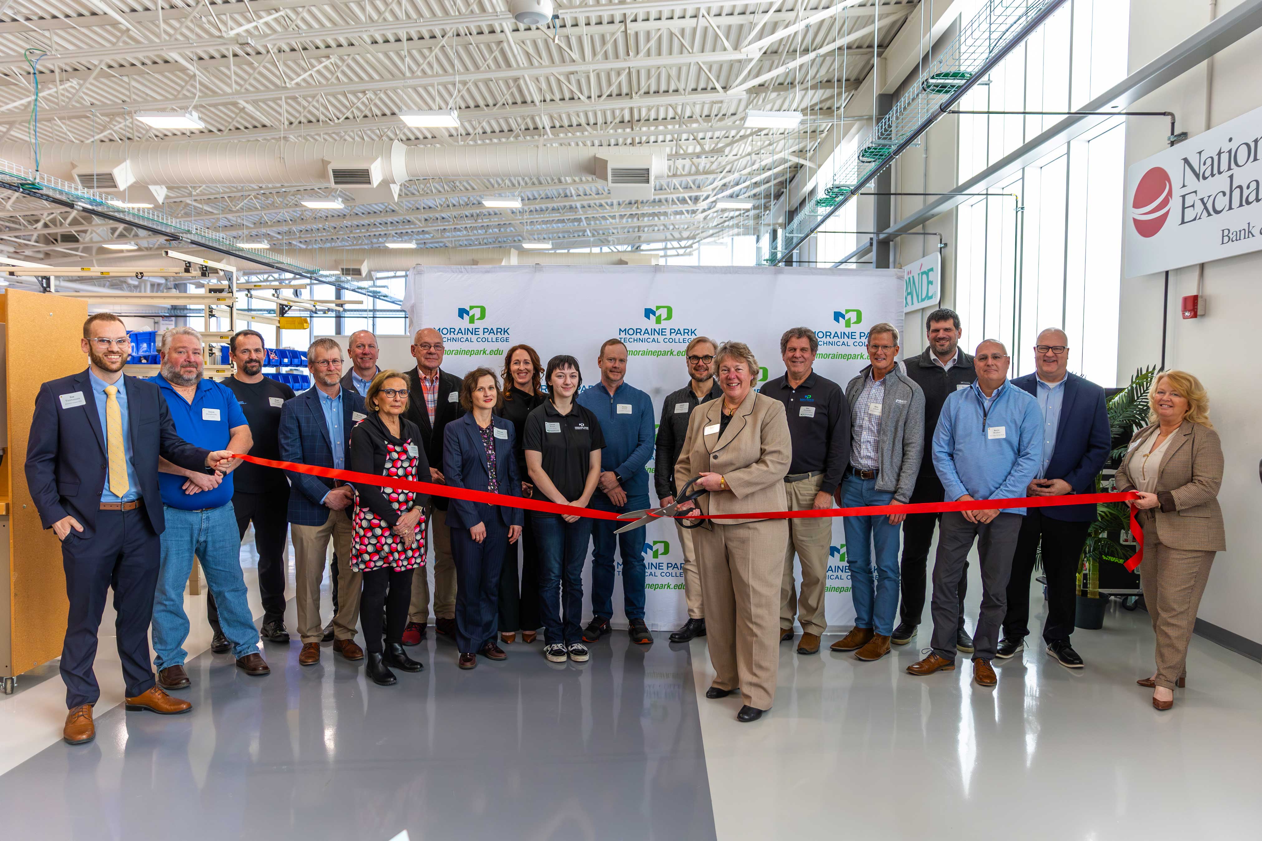 Moraine Park Technical College AIR Center Construction Project Ribbon ...