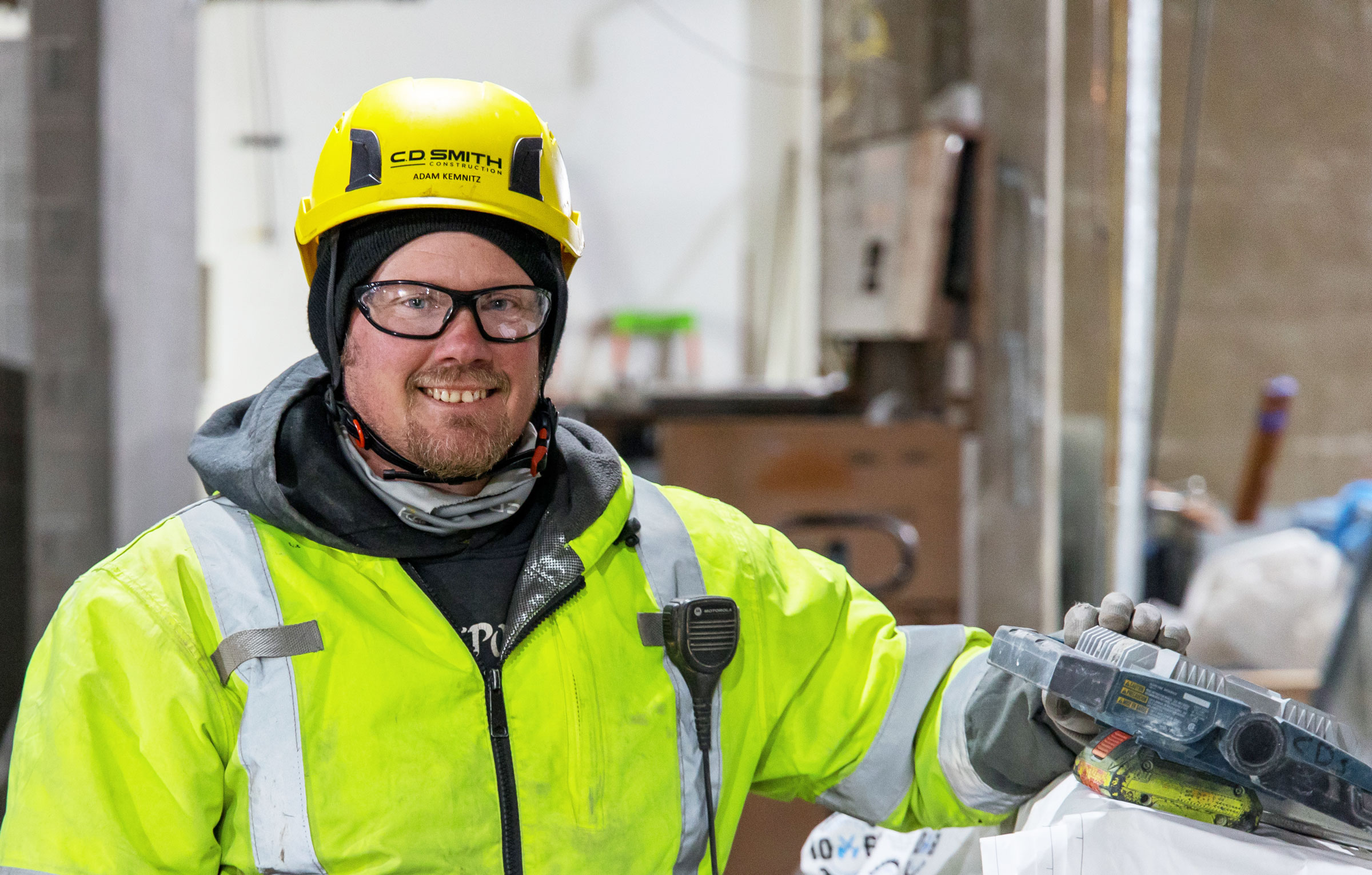 Jobsite Safety Representative Construction Trades Laborer Adam Kemnitz