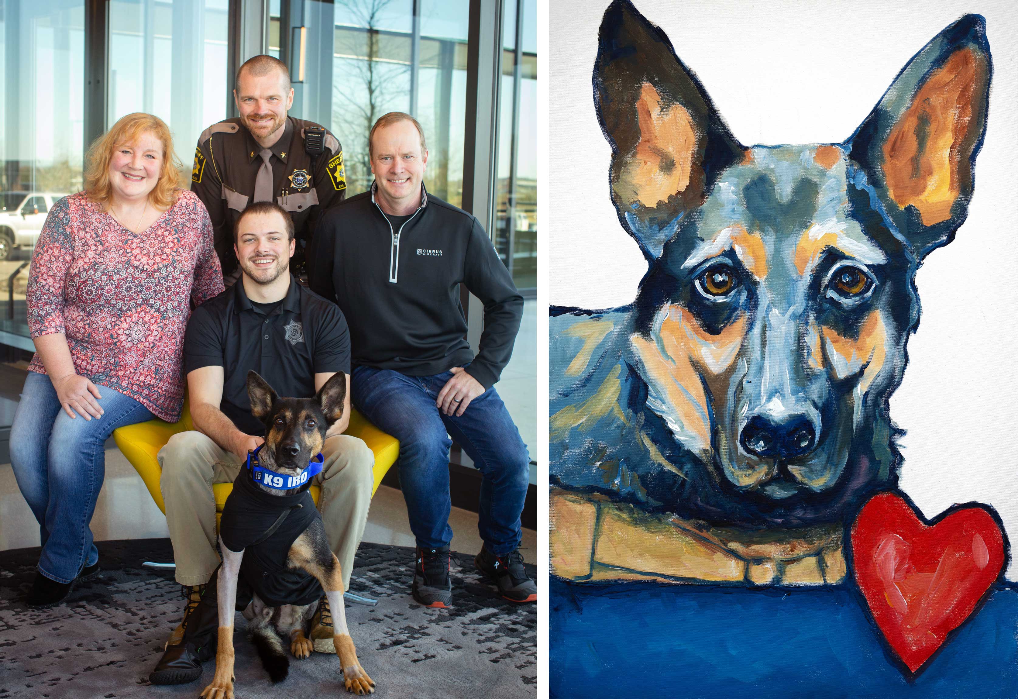 Building More: A Community Heals with K9 Iro in Fond du Lac, Wisconsin