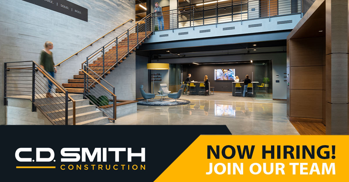 Careers | C.D. Smith Construction Jobs: Field + Office Employment Opps