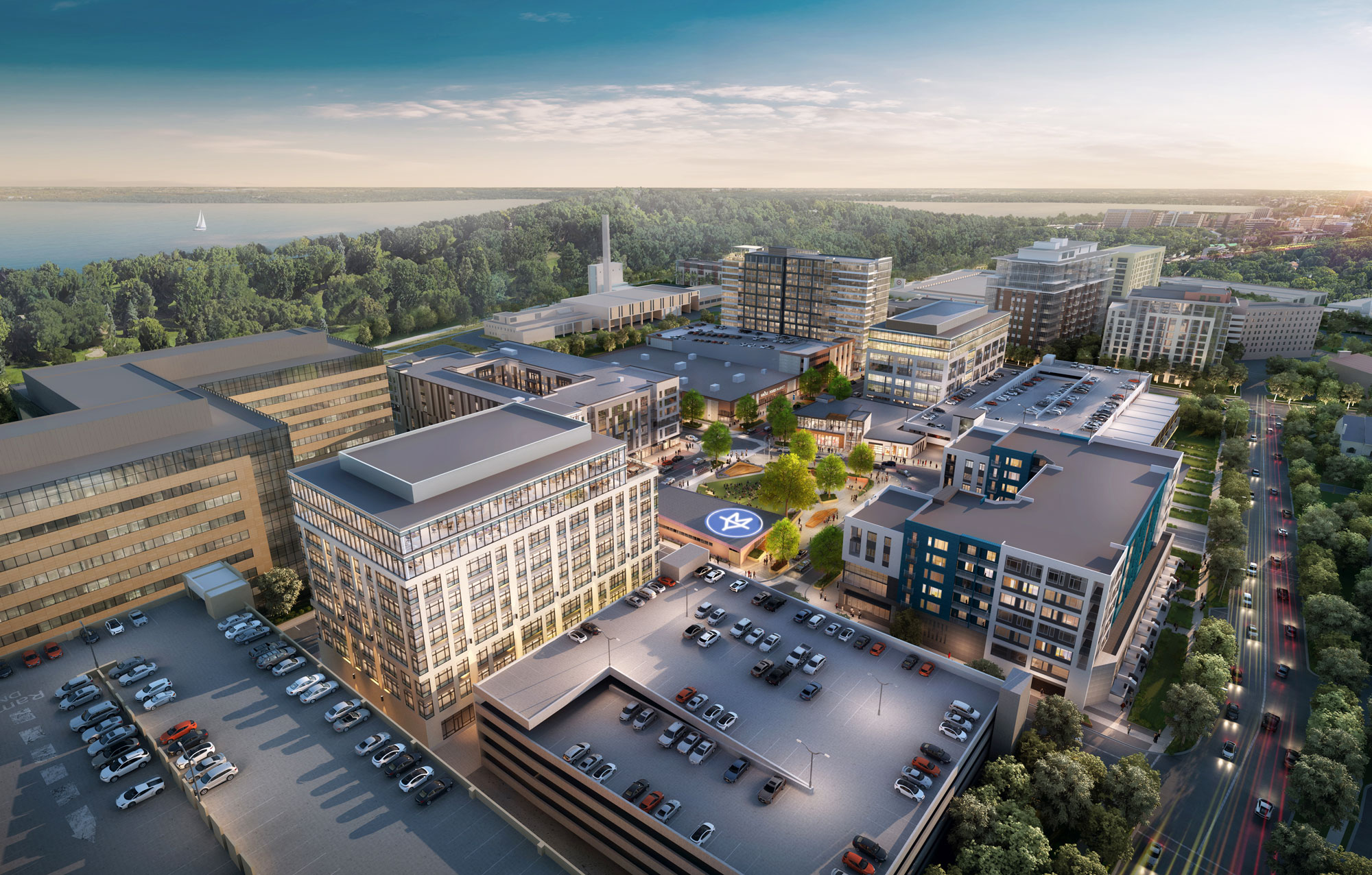 Mixed-Use Development Retail Building Commercial Construction Projects