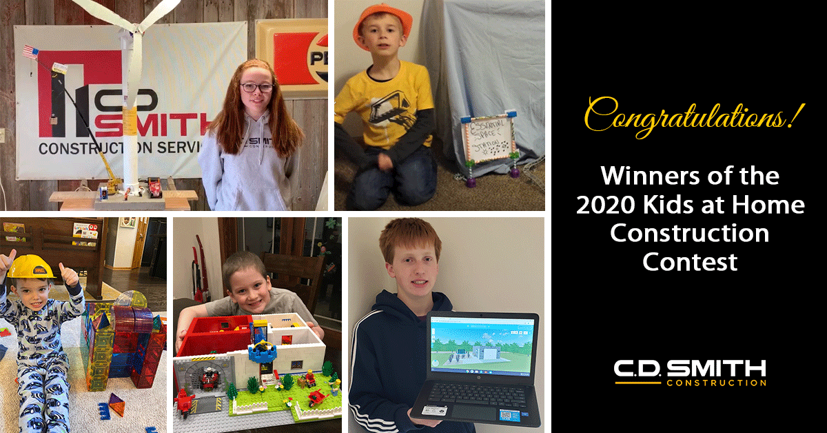 Winners of the Kids Construction Contest